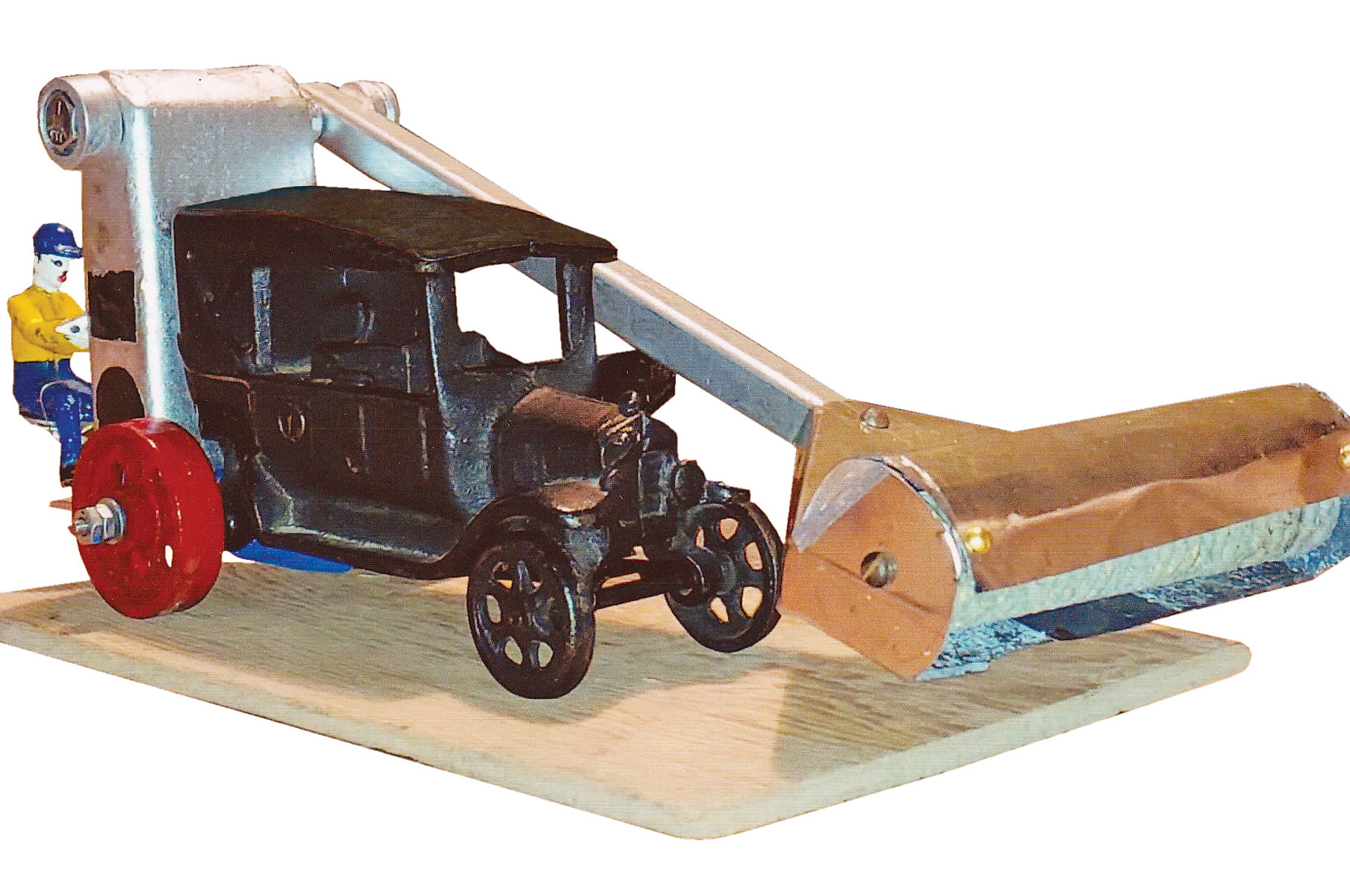 Putting the Car to Work as a Combine - Farm Collector